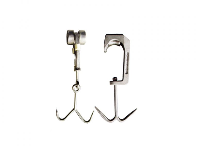 Tube pipe pulley hook carcass processing leg separated hooks sheep goat ...