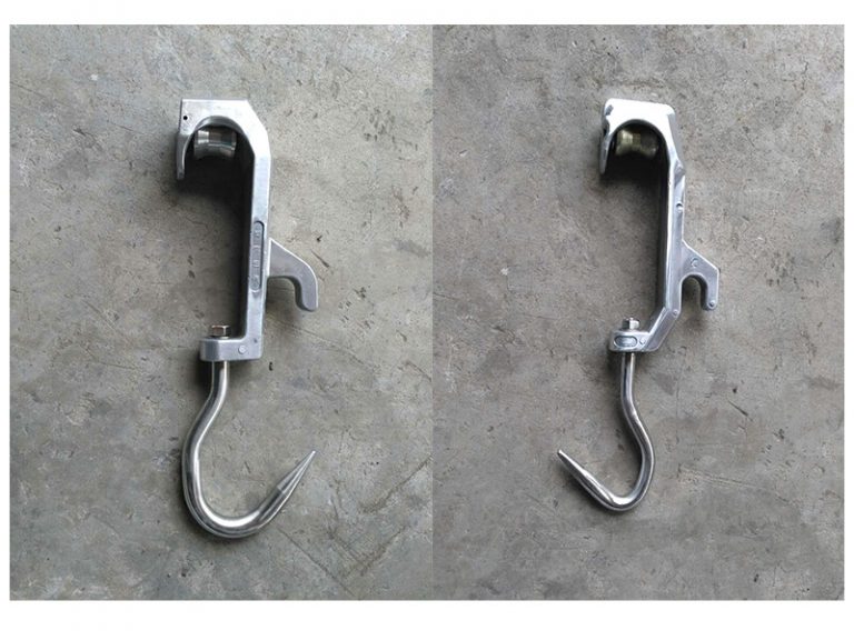 Carcass pulley hook meat hooks cattle cow abattoir equipment ...